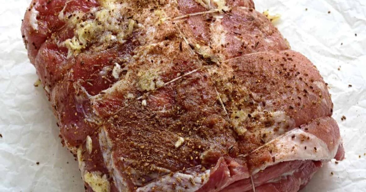 Pečená vepřová plec vcelku - dokonale upečené maso - Cooky.cz