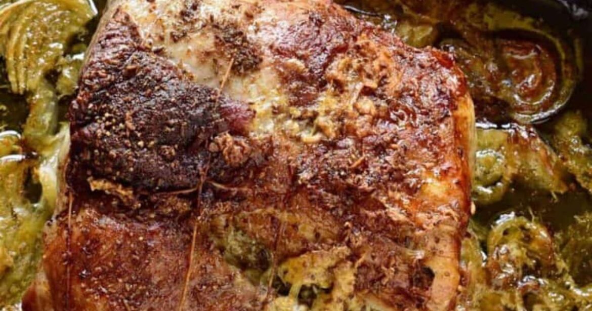 Pečená vepřová plec vcelku - dokonale upečené maso - Cooky.cz