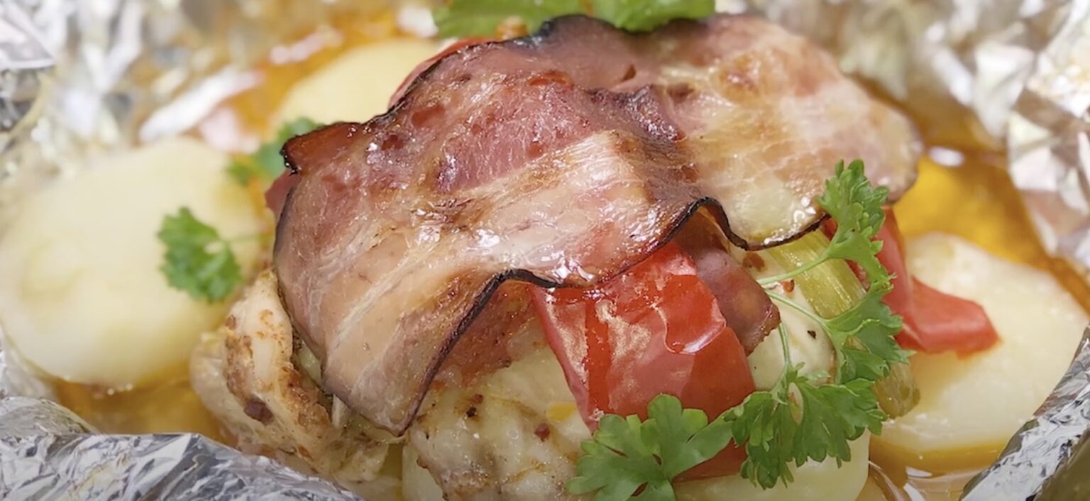 Živáňská pečeně v papilotě z trouby - pravý slovenský recept na domácí ...