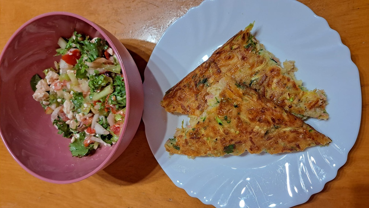 Cuketový slaný koláč: Jednoduchý recept krok za krokem